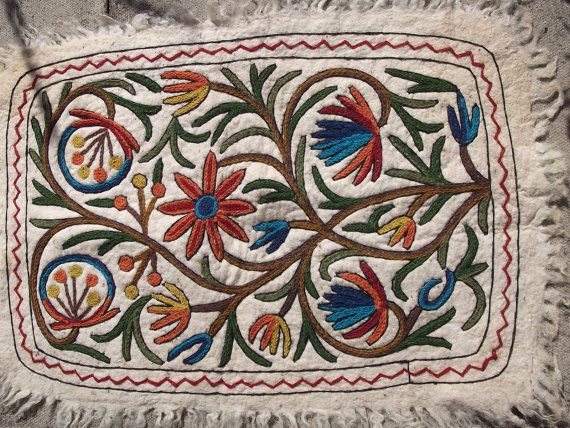 Namda: The felted wool rugs of Kashmir - MyKashmir
